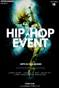 Hip Hop Event Template | PosterMyWall