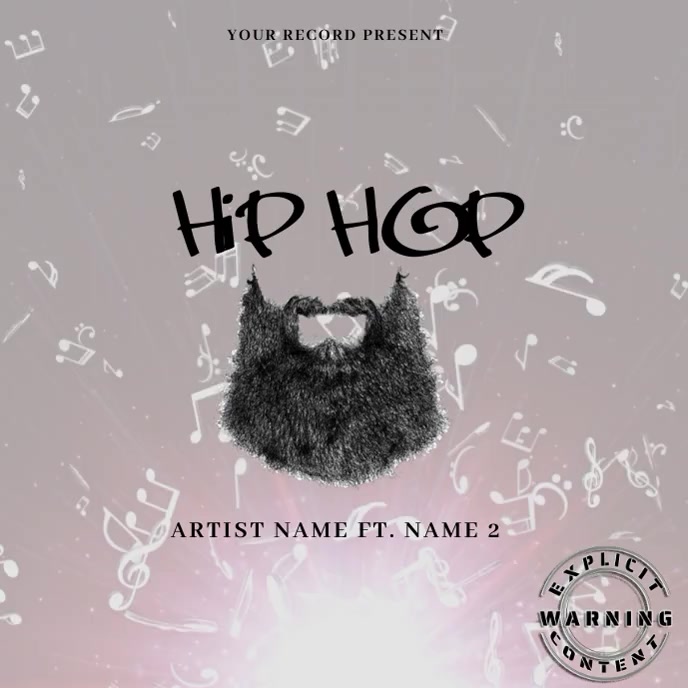 hip hop Mixtape/Album Cover Art Template | PosterMyWall