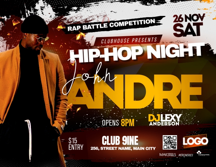 hip hop night Template | PosterMyWall