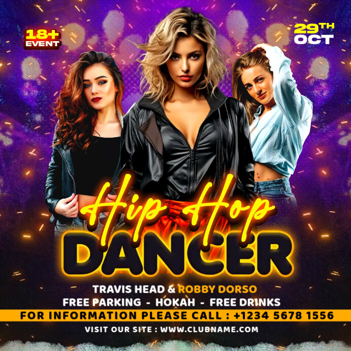 Copy of Hip Hop Party | PosterMyWall