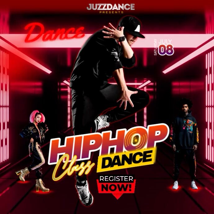 Hiphop Dance Ads Template | PosterMyWall