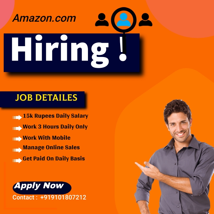 Plantilla de hiring ad | PosterMyWall