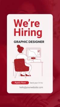 We're Hiring Ad Template | PosterMyWall