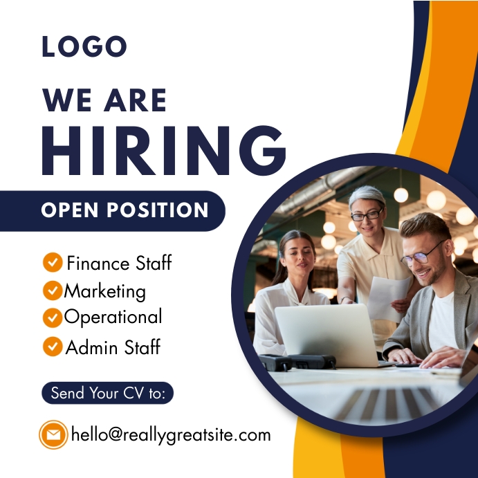 HIRING COMPANY TEMPLATE | PosterMyWall