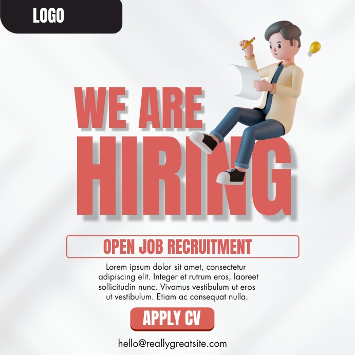 HIRING COMPANY TEMPLATE | PosterMyWall