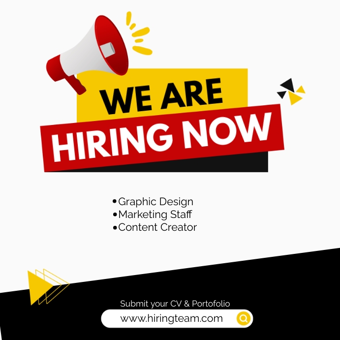 HIRING COMPANY TEMPLATE | PosterMyWall
