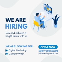 HIRING COMPANY TEMPLATE | PosterMyWall