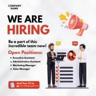 HIRING COMPANY TEMPLATE | PosterMyWall