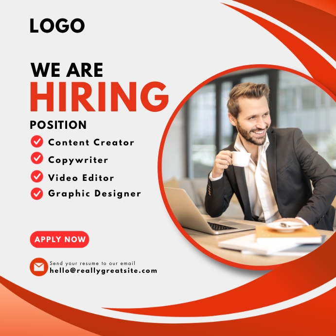 HIRING COMPANY TEMPLATE | PosterMyWall