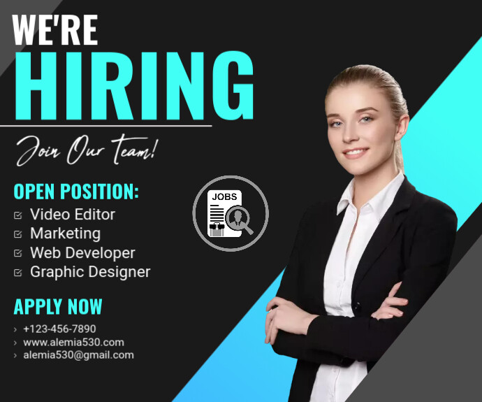 Hiring Template | PosterMyWall