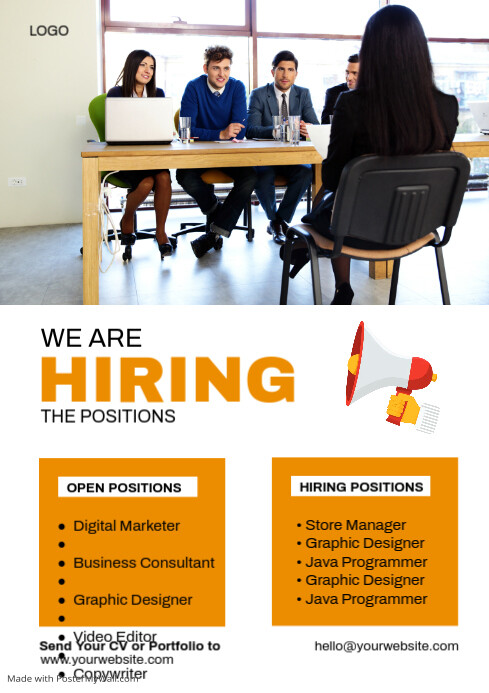 HIRING Template | PosterMyWall