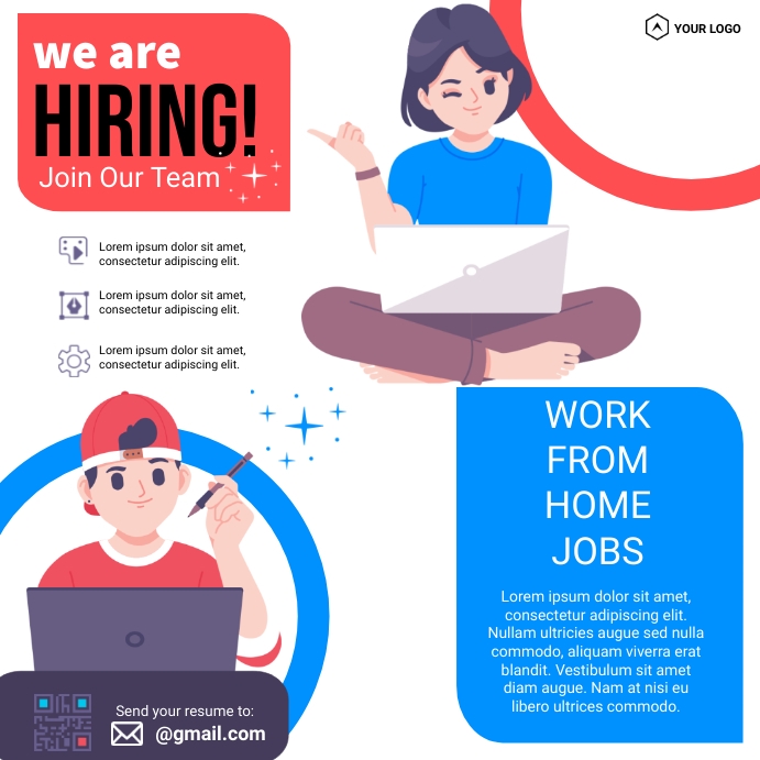 Hiring Template | PosterMyWall