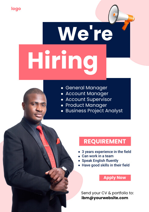 HIRING Template | PosterMyWall