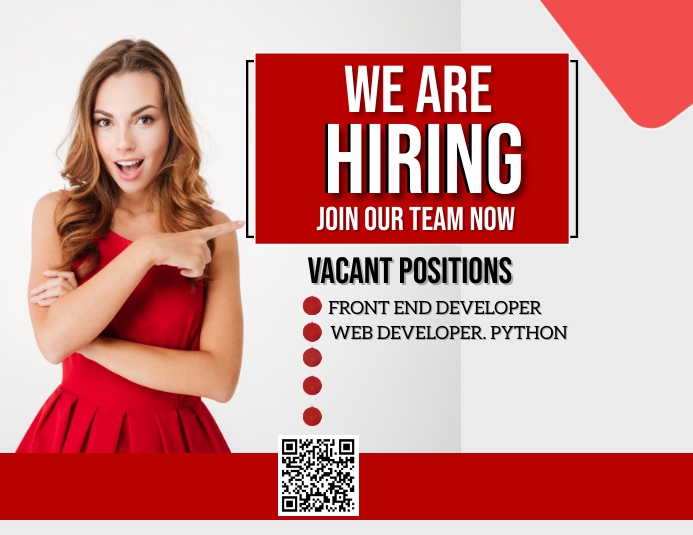 HIRING Template | PosterMyWall