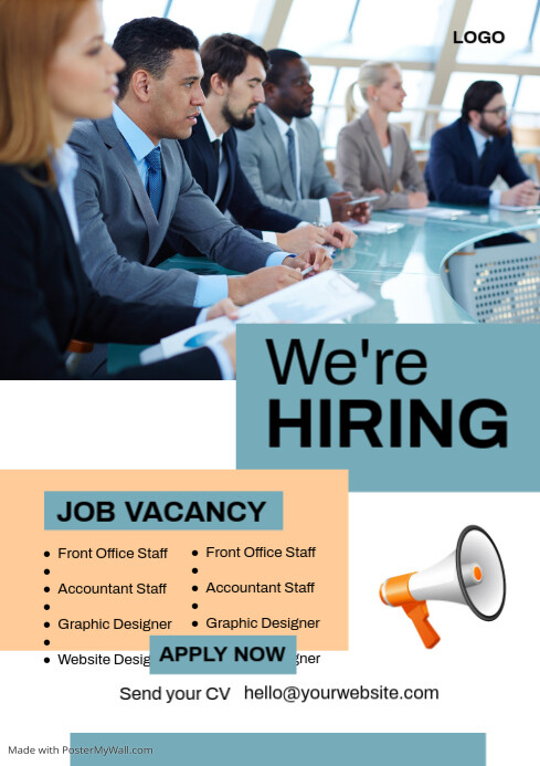 HIRING Template | PosterMyWall