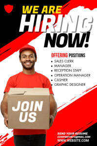 Hiring Banner Template | PosterMyWall