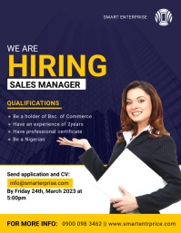 CDL Driver Hiring Poster Team building Template | PosterMyWall