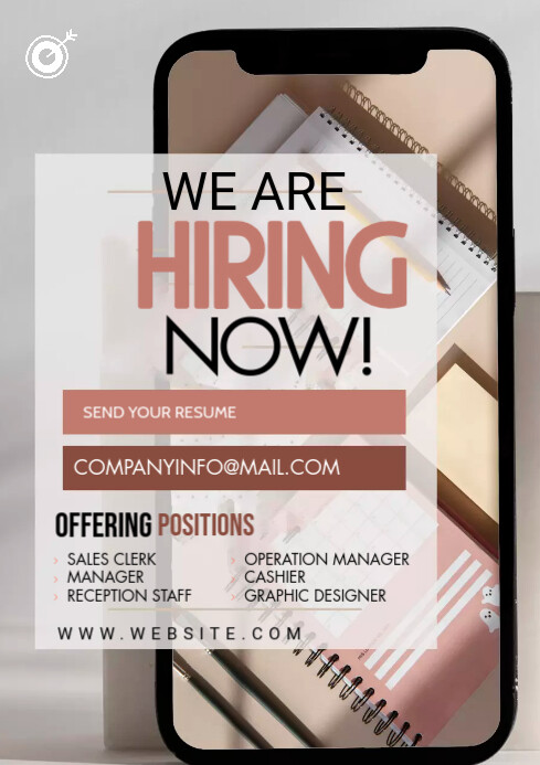 Hiring Flyer Template | PosterMyWall