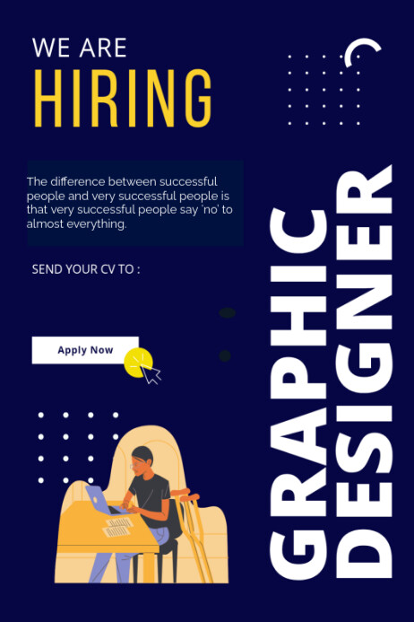 hiring flyers Template | PosterMyWall