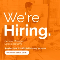 HIRING INSTA.KC Template | PosterMyWall