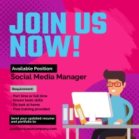 We Are Hiring Facebook Post Template | PosterMyWall