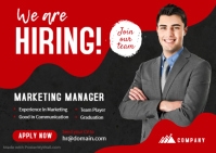 We Are Hiring Postcard Template | PosterMyWall
