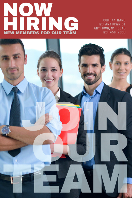 Hiring Job Employment Computers Flyer Template | PosterMyWall