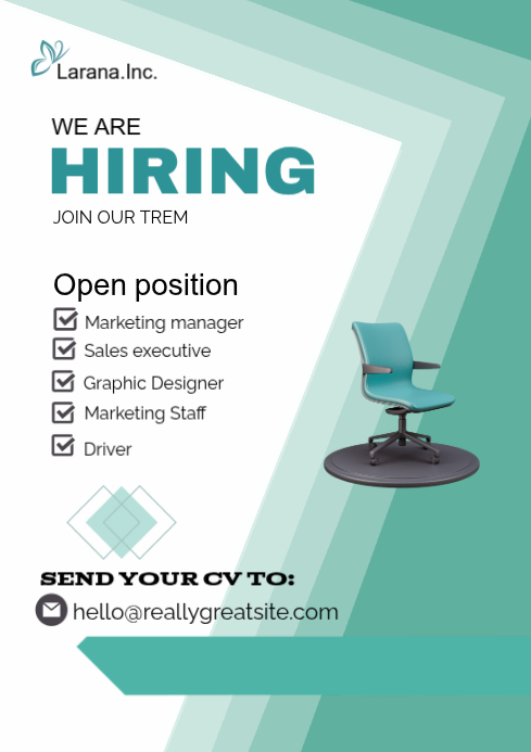 hiring jobs 2026 new flyers fix jobs 122111 Template | PosterMyWall