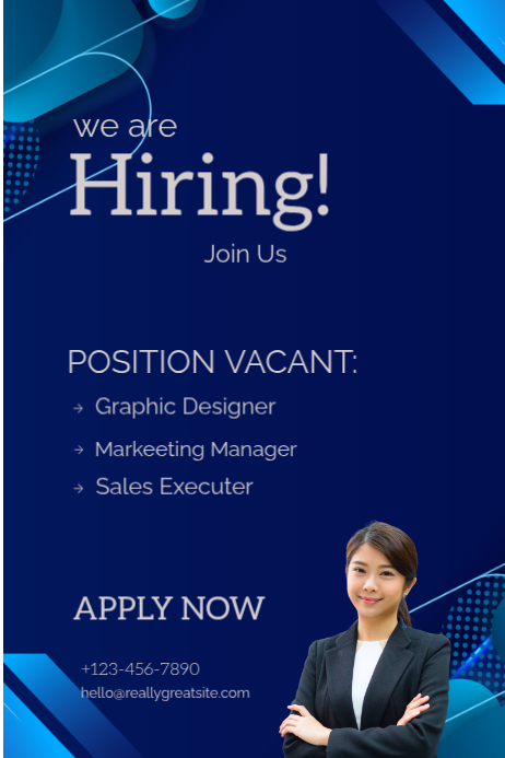 hiring now new position vacant at new Place great A1 1122233 Template ...