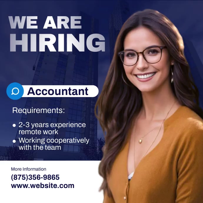 Hiring Offer Template | PosterMyWall