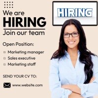 We Are Hiring Offer Template | PosterMyWall