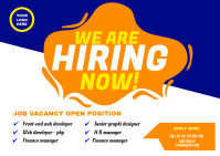 We Are Hiring Postcard Template | PosterMyWall