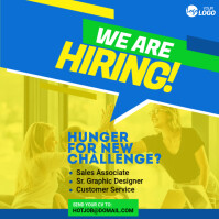 Hiring Video Post Template | PosterMyWall
