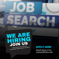 Hiring Post Template | PosterMyWall