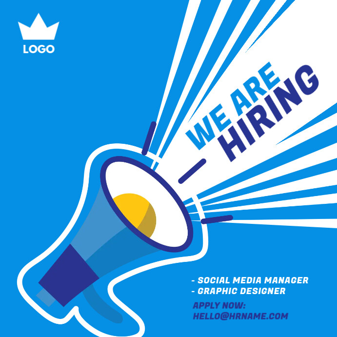 Copy of Hiring Post | PosterMyWall