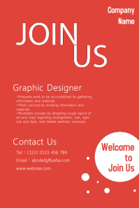 Restaurant Hiring Poster Template | PosterMyWall