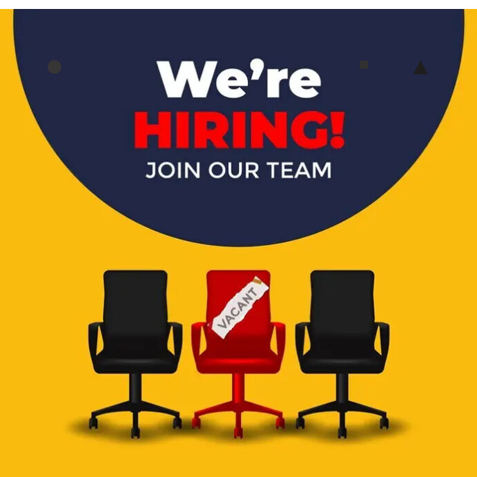 hiring poster Template | PosterMyWall