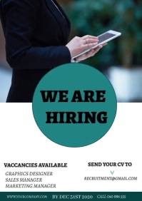 CDL Driver Hiring Poster Flyer Template | PosterMyWall