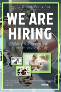 Waiter Hiring Poster Template | PosterMyWall