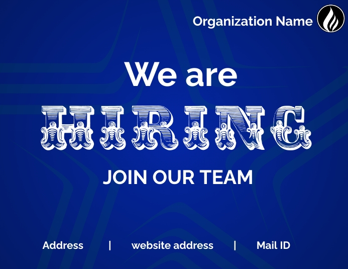 Copy of Hiring Poster_1 | PosterMyWall