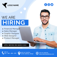 Hiring Instagram Post Template | PosterMyWall