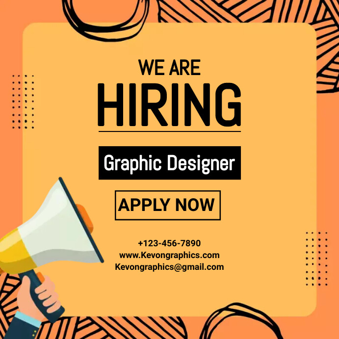 Hiring Template | PosterMyWall