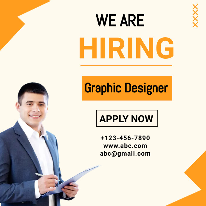 Copy of Hiring Template | PosterMyWall