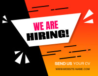 WE'RE HIRING Template | PosterMyWall