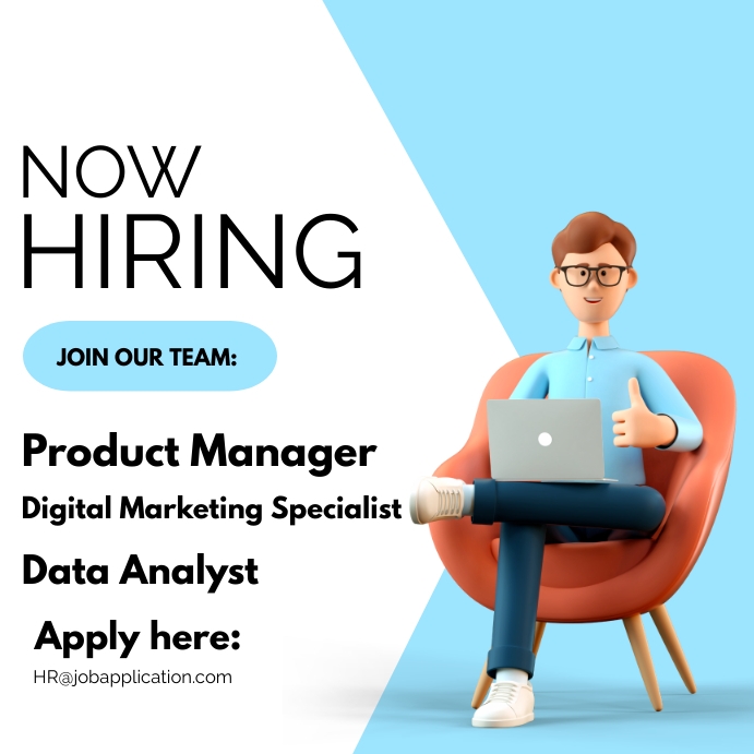 HIRING TEMPLATE | PosterMyWall