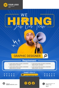NOW HIRING Template | PosterMyWall