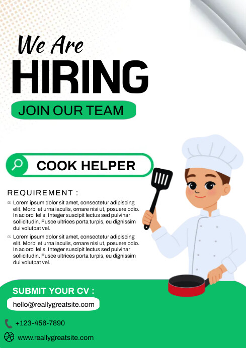 Hiring Template | PosterMyWall