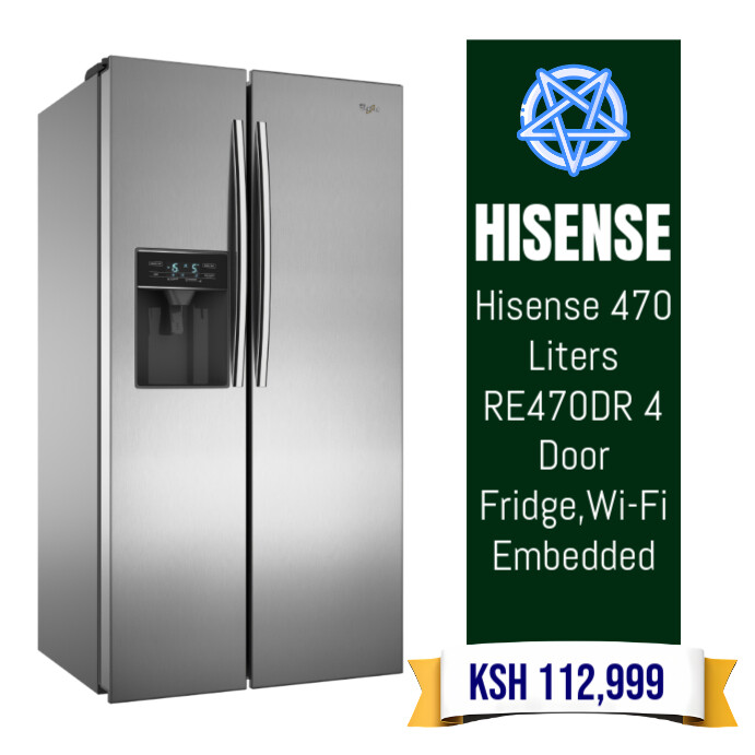 HISENSE DOUBLE DOOR FLYER Template | PosterMyWall