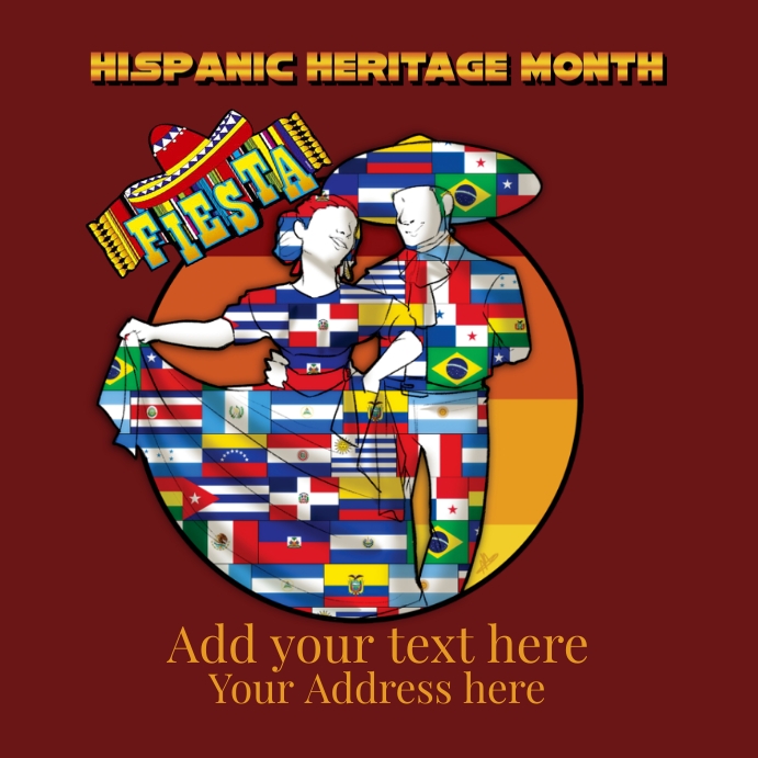 Hispanic Heritage Instagram post Template | PosterMyWall