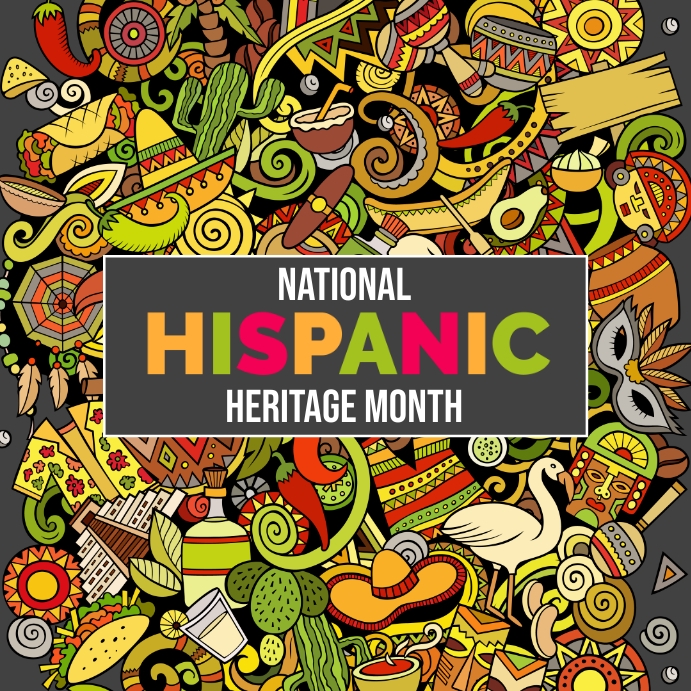 Hispanic Heritage Month, Hispanic Template | PosterMyWall